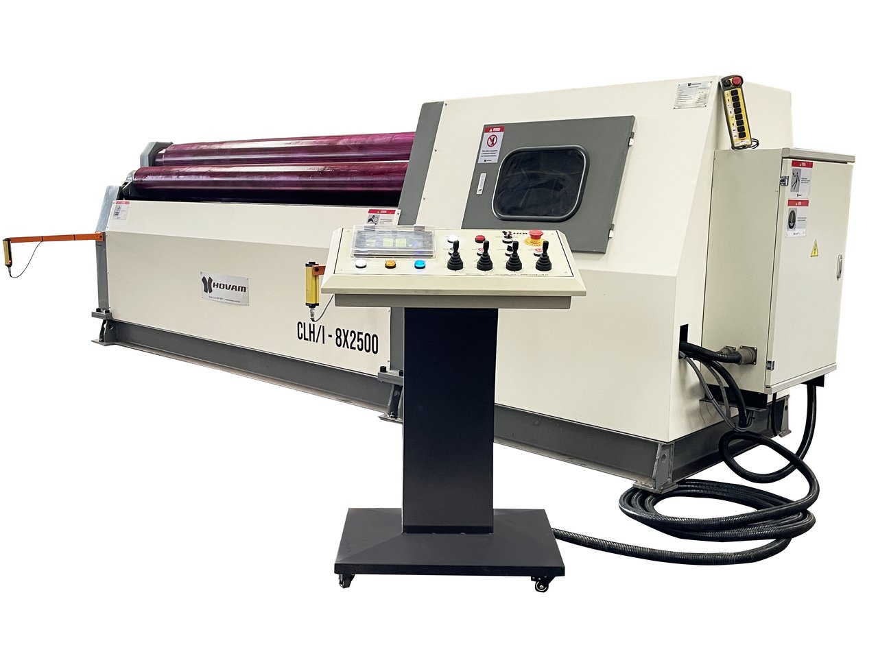 Calandra Hidráulica 4 Rolos com Inicial Hovam | CLH/I - HOVAM